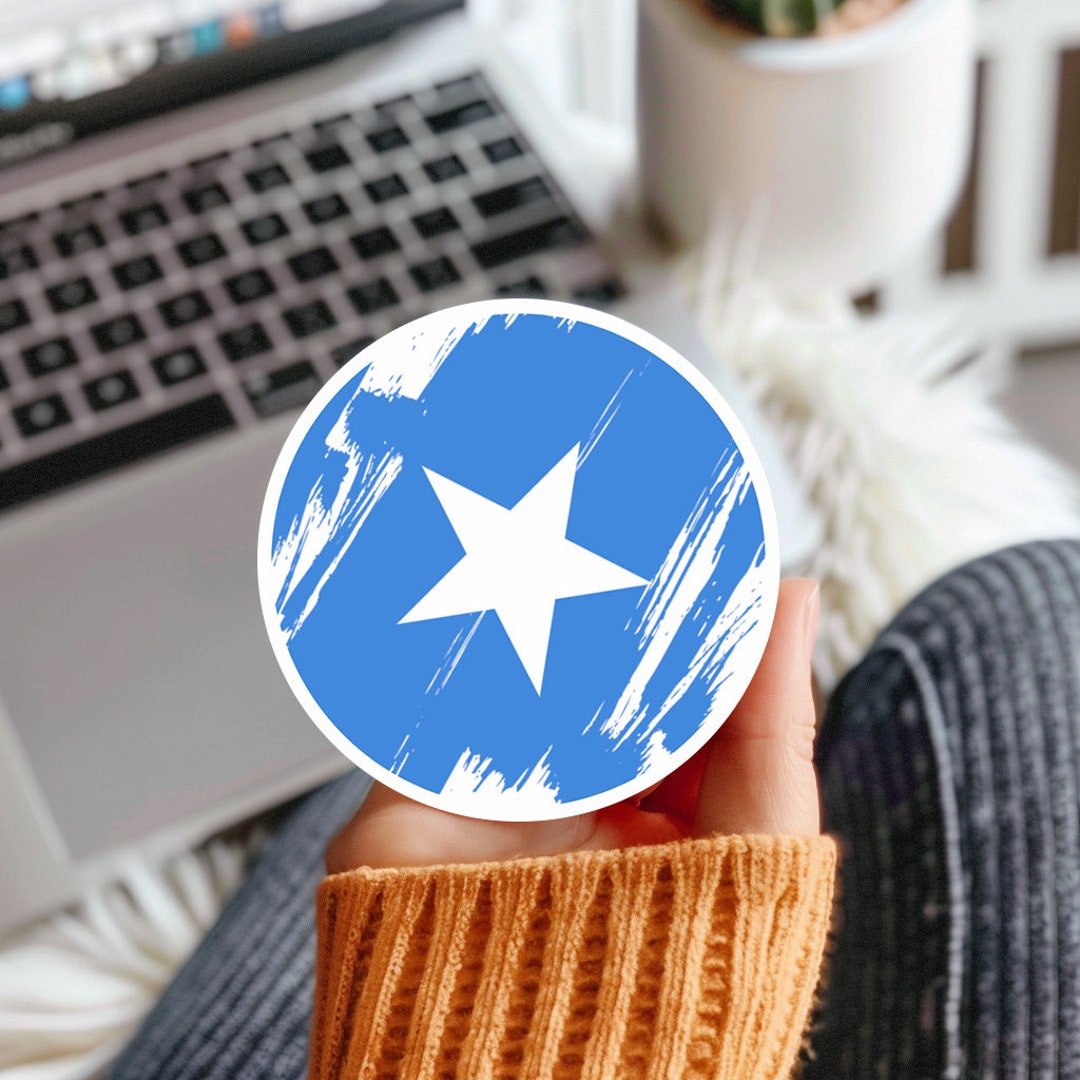 Somalia Flag Sticker, Laptop Sticker, Helmet Sticker, Guitar Sticker ...
