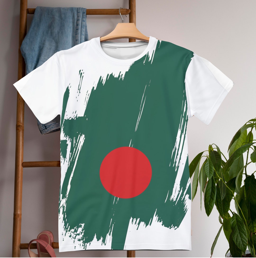Bangladesh Flag T-shirt | Bangladesh T-shirt | All Over Print Unisex T ...