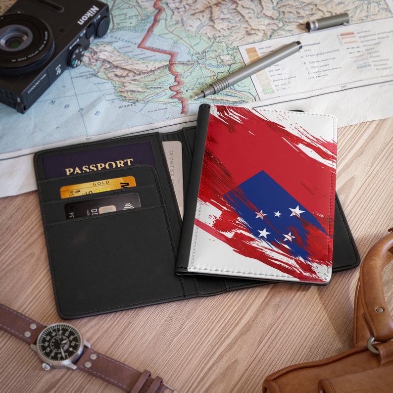 Samoa Flag Passport Holder, Traveler's and Expats' Essential, Study ...
