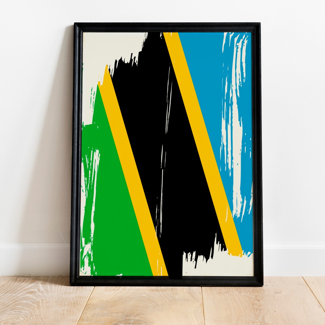 Tanzania Flag Art Print | Patriotic Home Decor (unframed) - Etsy