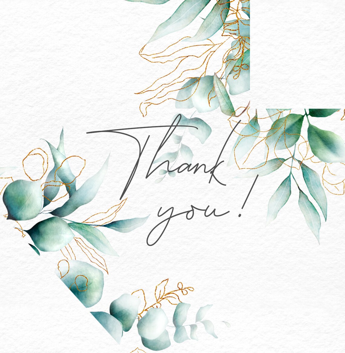 Greenery Watercolor Clip Art. 3 Eucalyptus Borders. Eucalyptus - Etsy