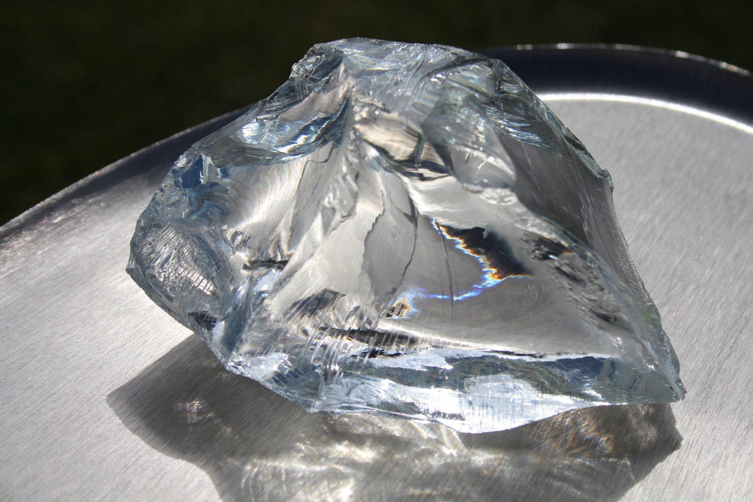 Andara Crystal Glass Clear 492g Monatomic Shaman Energy - Etsy