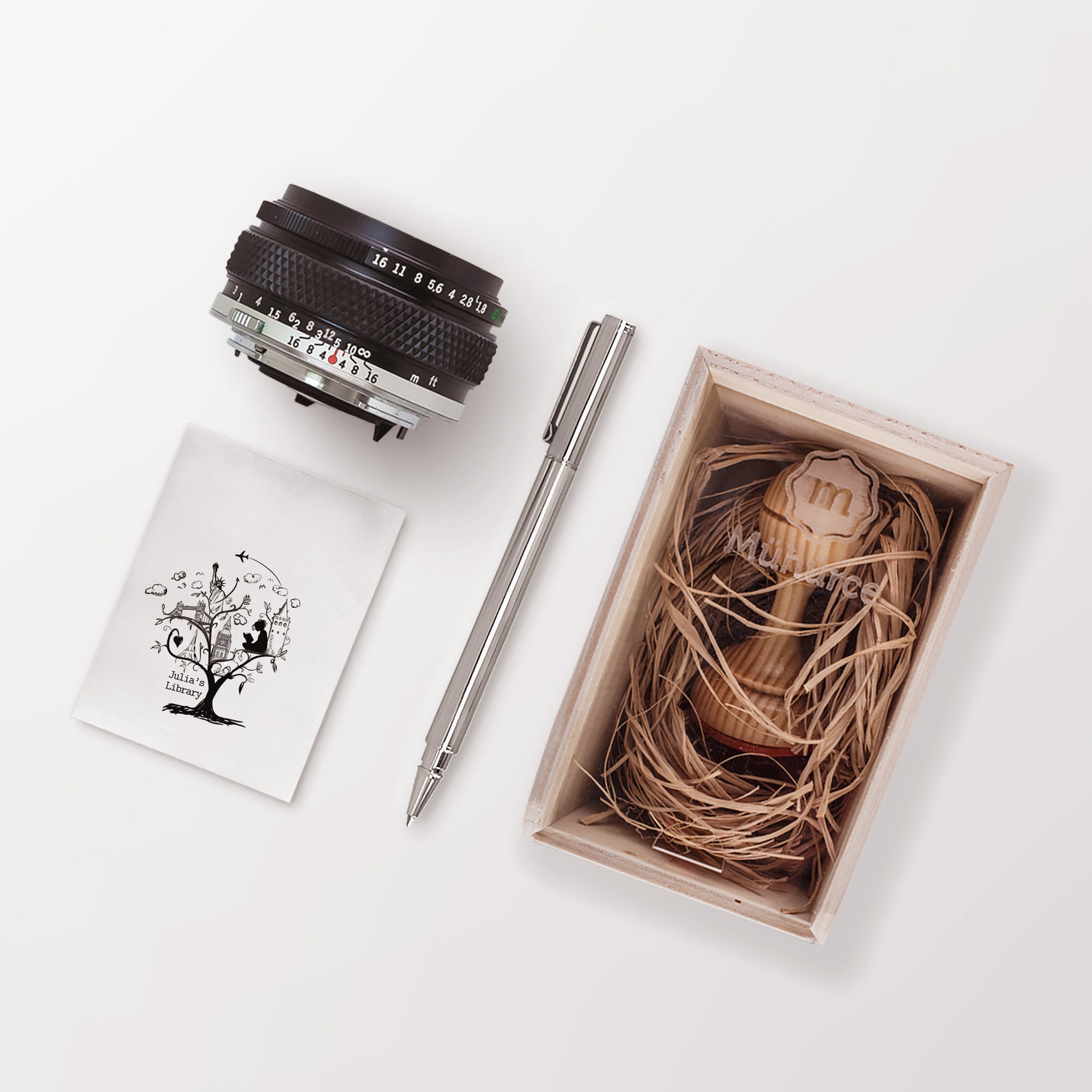 Unique Tree Ex Libris Stamp Book Library Stamp Bookplate - Etsy