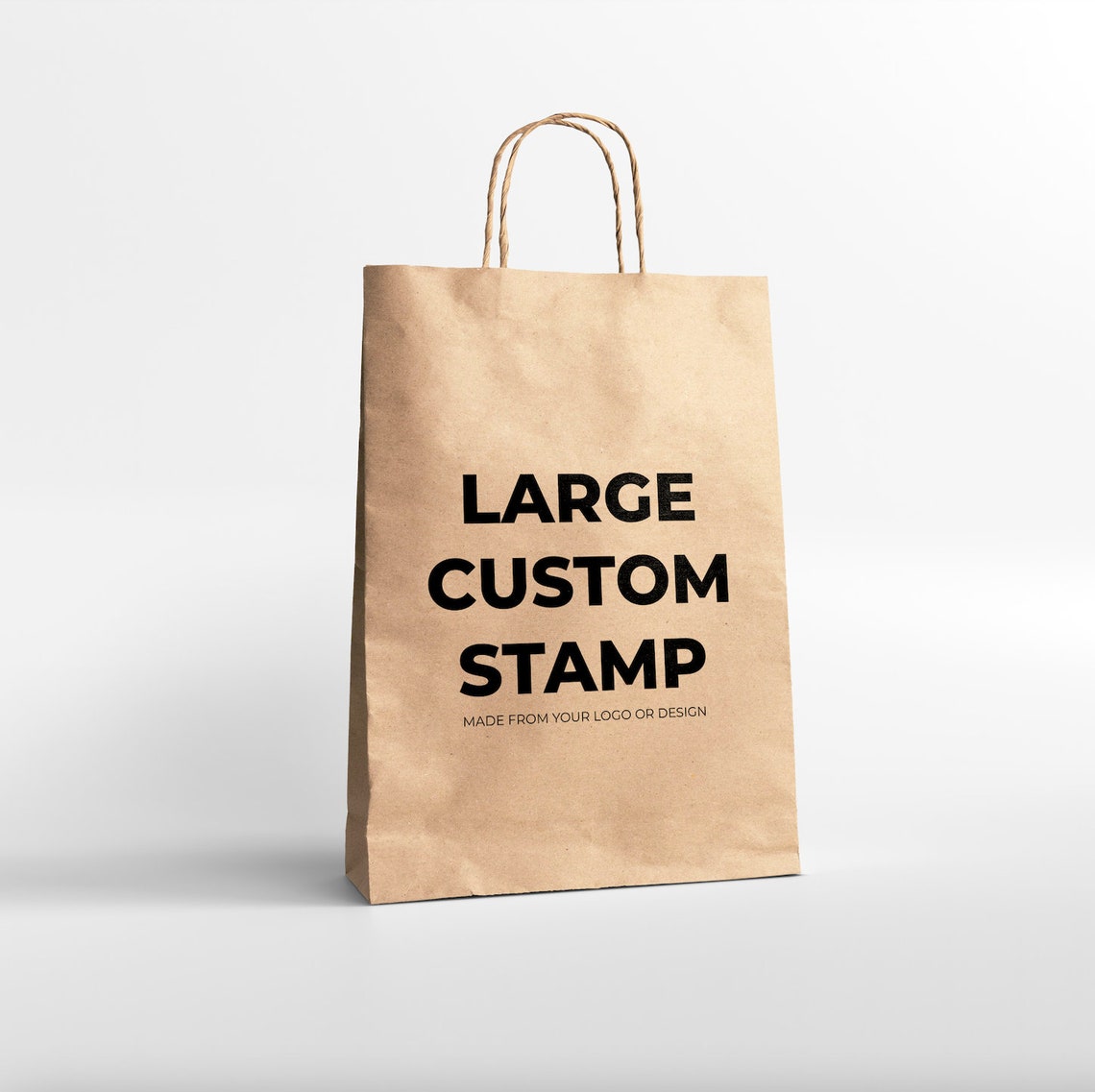Large Custom Stamp Large Packaging Stamp Large Logo Stamp - Etsy