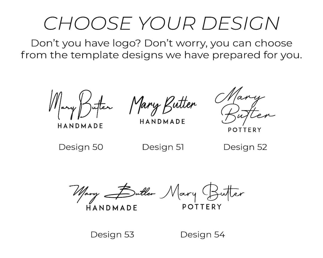 Custom Pottery Stamp, Pottery Signature Stamp, Custom Pottery Initials ...