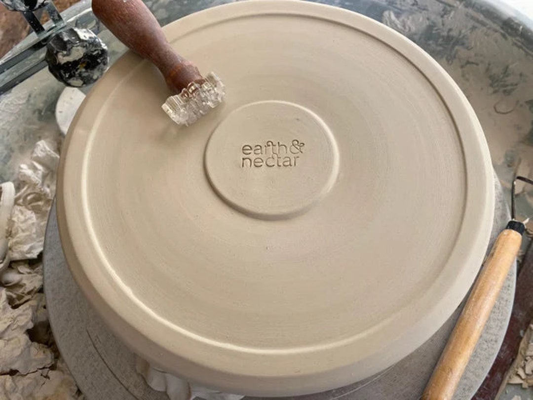 Custom Pottery Stamp, Pottery Signature Stamp, Custom Pottery Initials ...