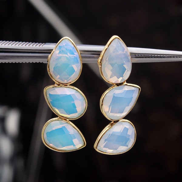 Opalite Earrings - Etsy
