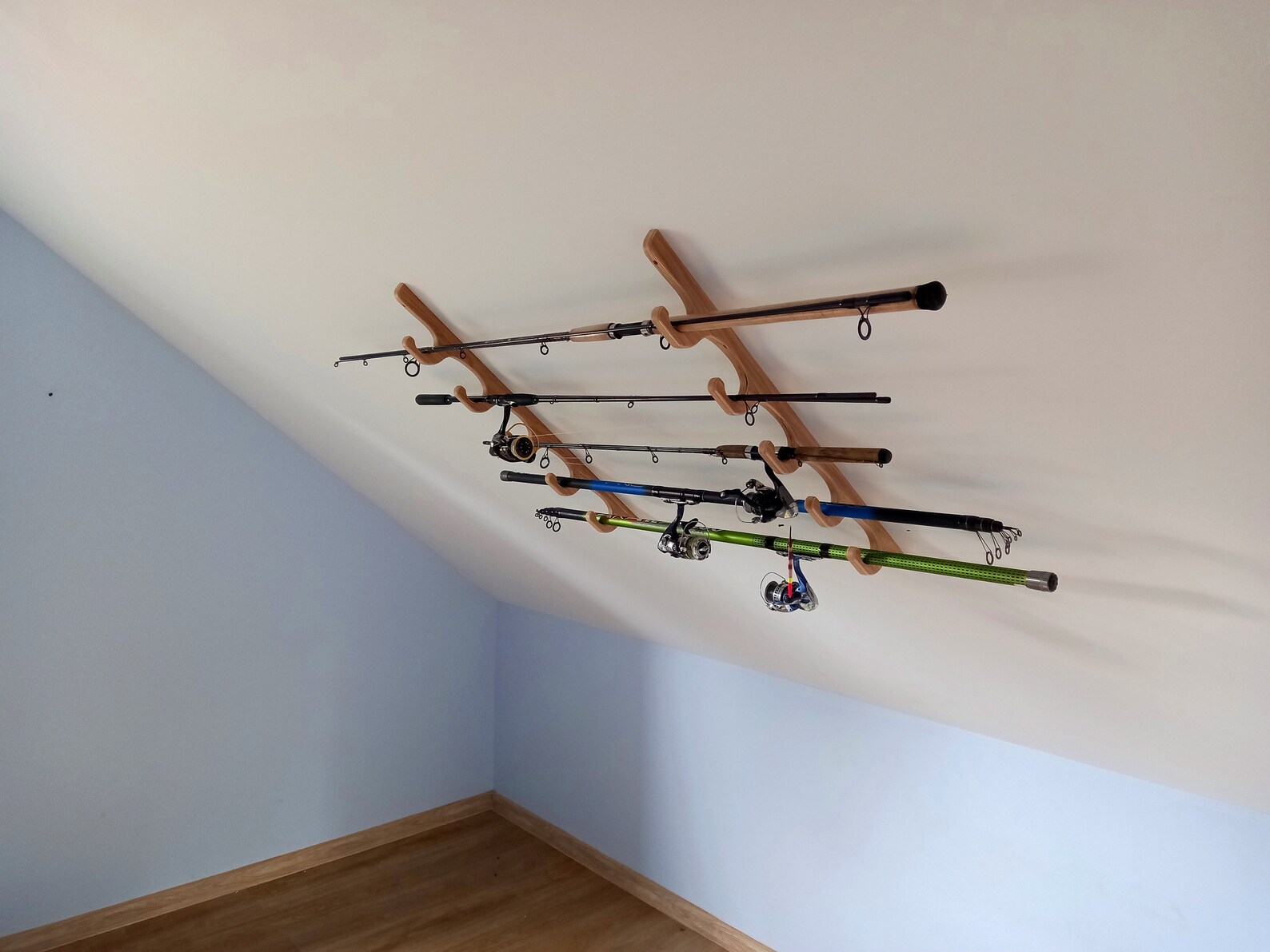 Fishing Rod Holder / Fishing Rod Rack / Wall / Ceiling Mounted - Etsy