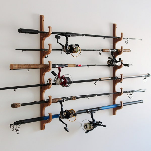 Fishing Rod Wall Mount - Etsy