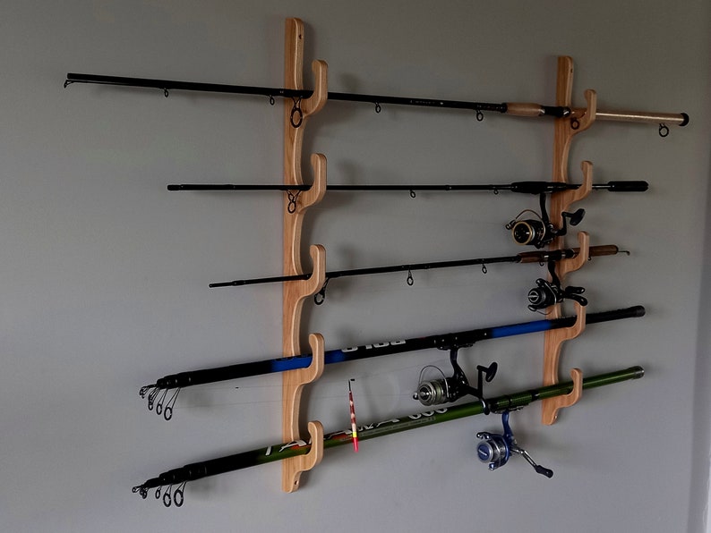 Fishing Rod Holder / Fishing Rod Rack / Wall / Ceiling Mounted - Etsy