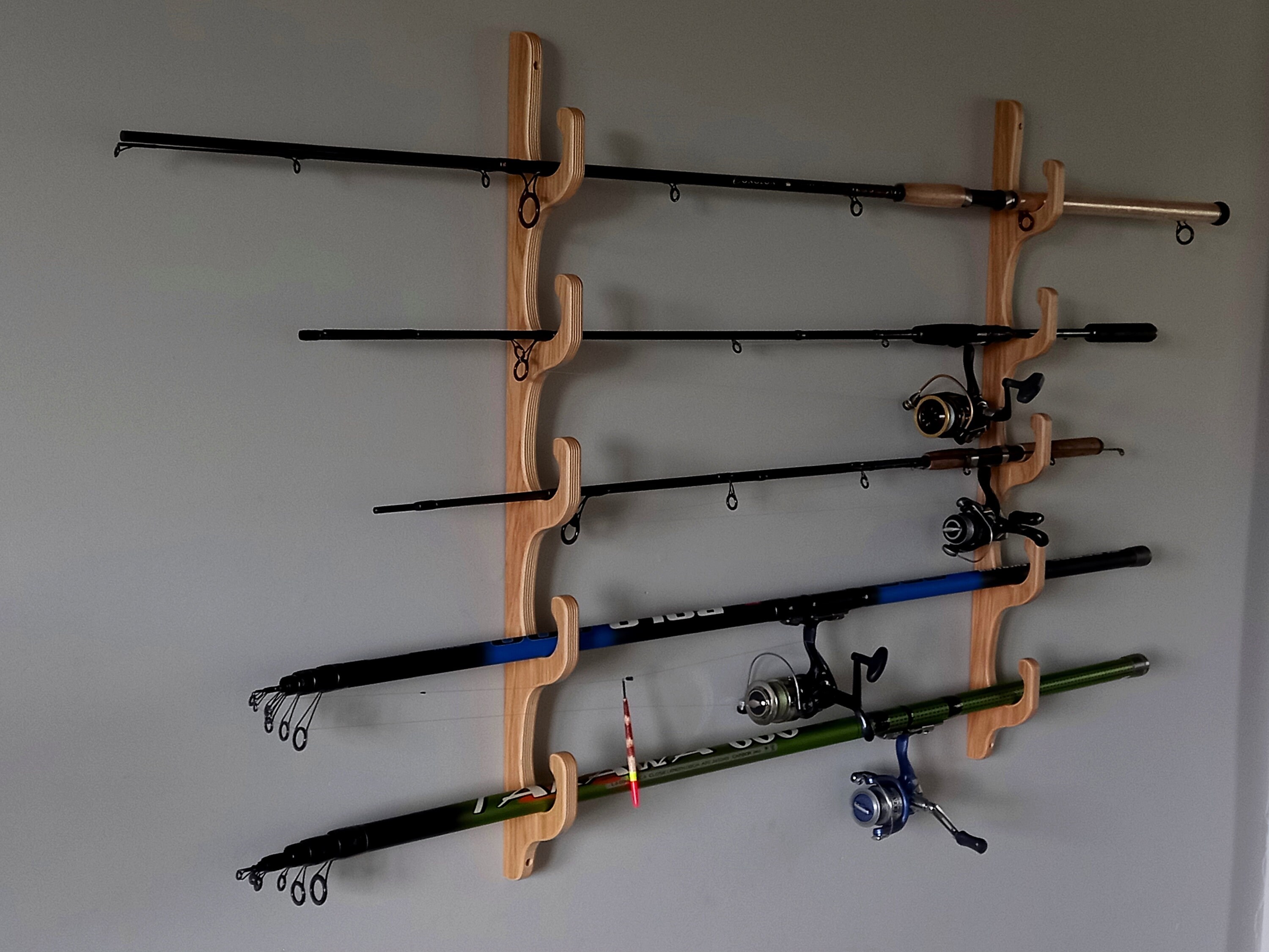 Fishing Rod Holder / Fishing Rod Rack / Wall / Ceiling Mounted - Etsy