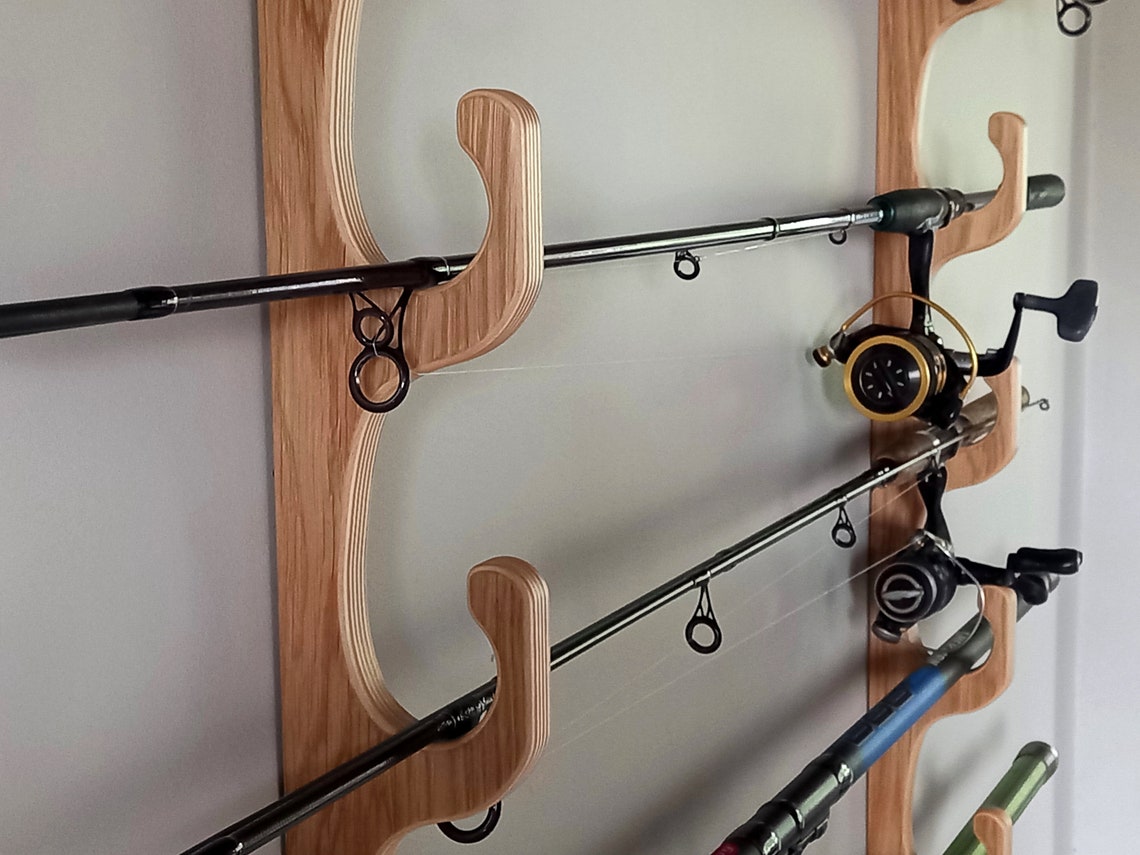 Fishing Rod Holder / Fishing Rod Rack / Wall / Ceiling Mounted - Etsy
