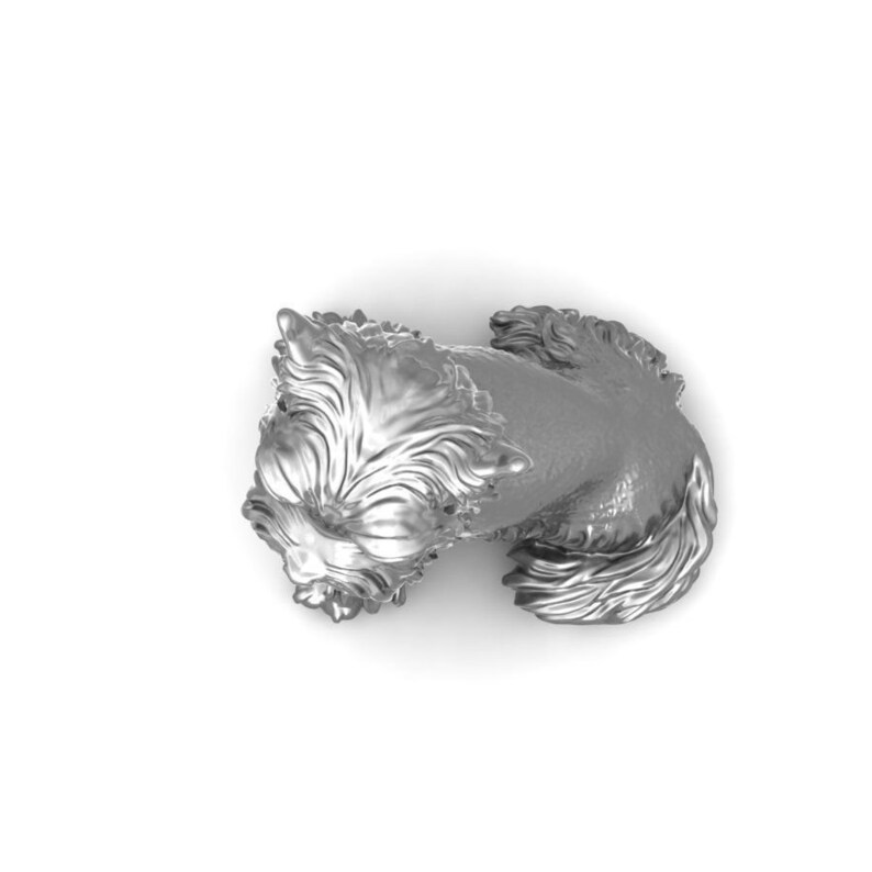 Silver Yorkie Puppy Pendant Yorkshire Terrier Charm Yorkie - Etsy