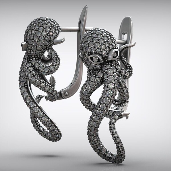 Octopus Ear Cuff - Etsy