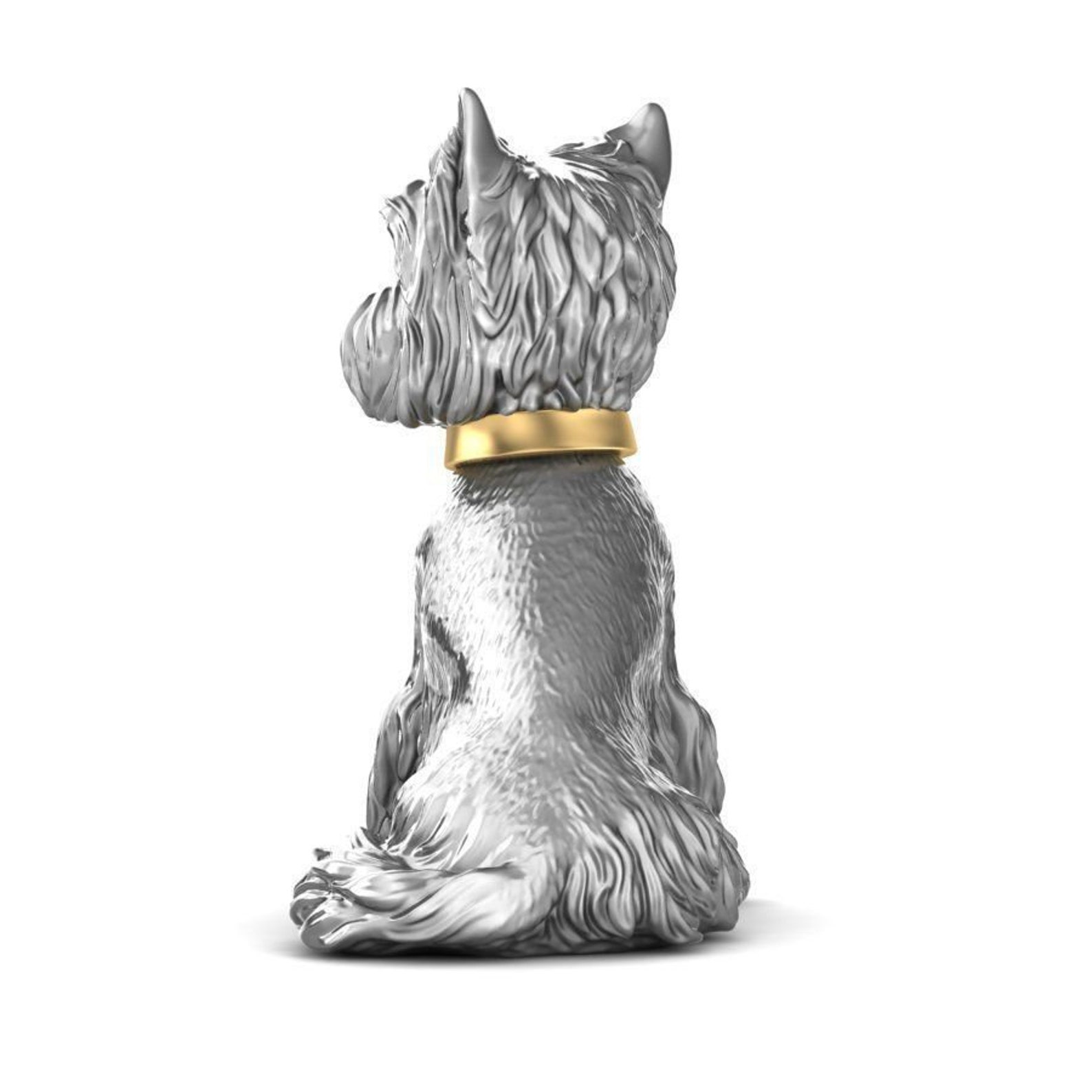 Silver Yorkie Puppy Pendant Yorkshire Terrier Charm Yorkie - Etsy