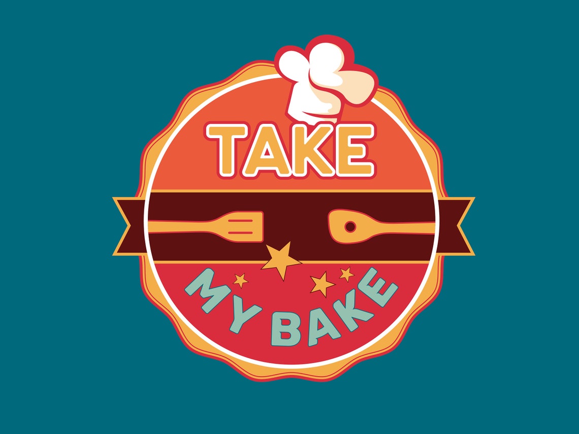 Pre-made Logo Design Bake Logo Baking Logo Circle Logo | Etsy