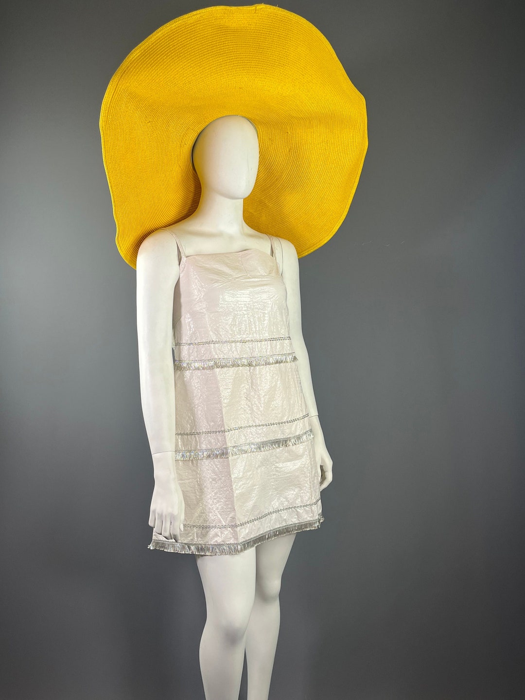 MISS PAPER - Circa 1967 - Paper Trapeze Dress - Twiggy Mod - Etsy UK