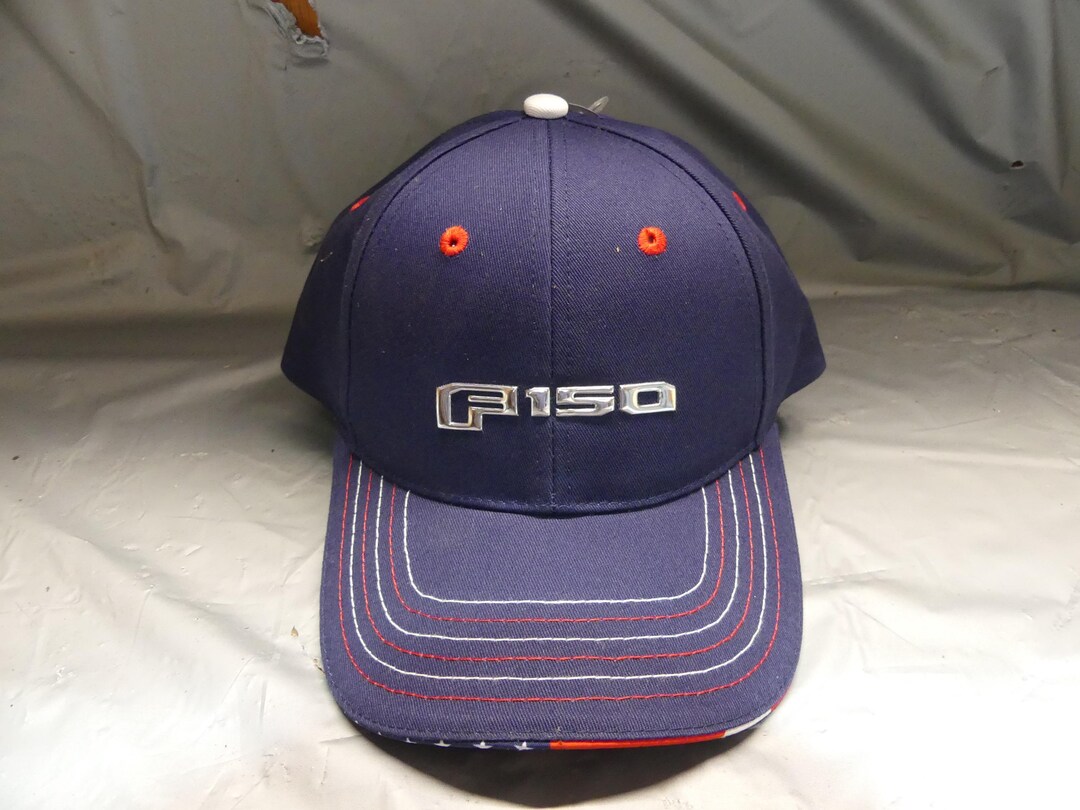 Ford F150 New Cap Baseball Hat Red White Blue Patriotic Silver NEW W ...
