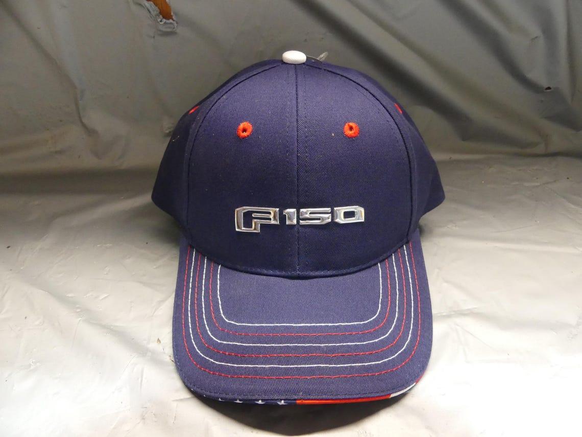 Ford F150 New Cap Baseball Hat Red White Blue Patriotic Silver NEW W ...