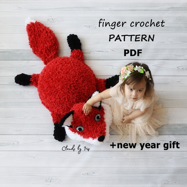 Crochet Fox Pillow - Etsy