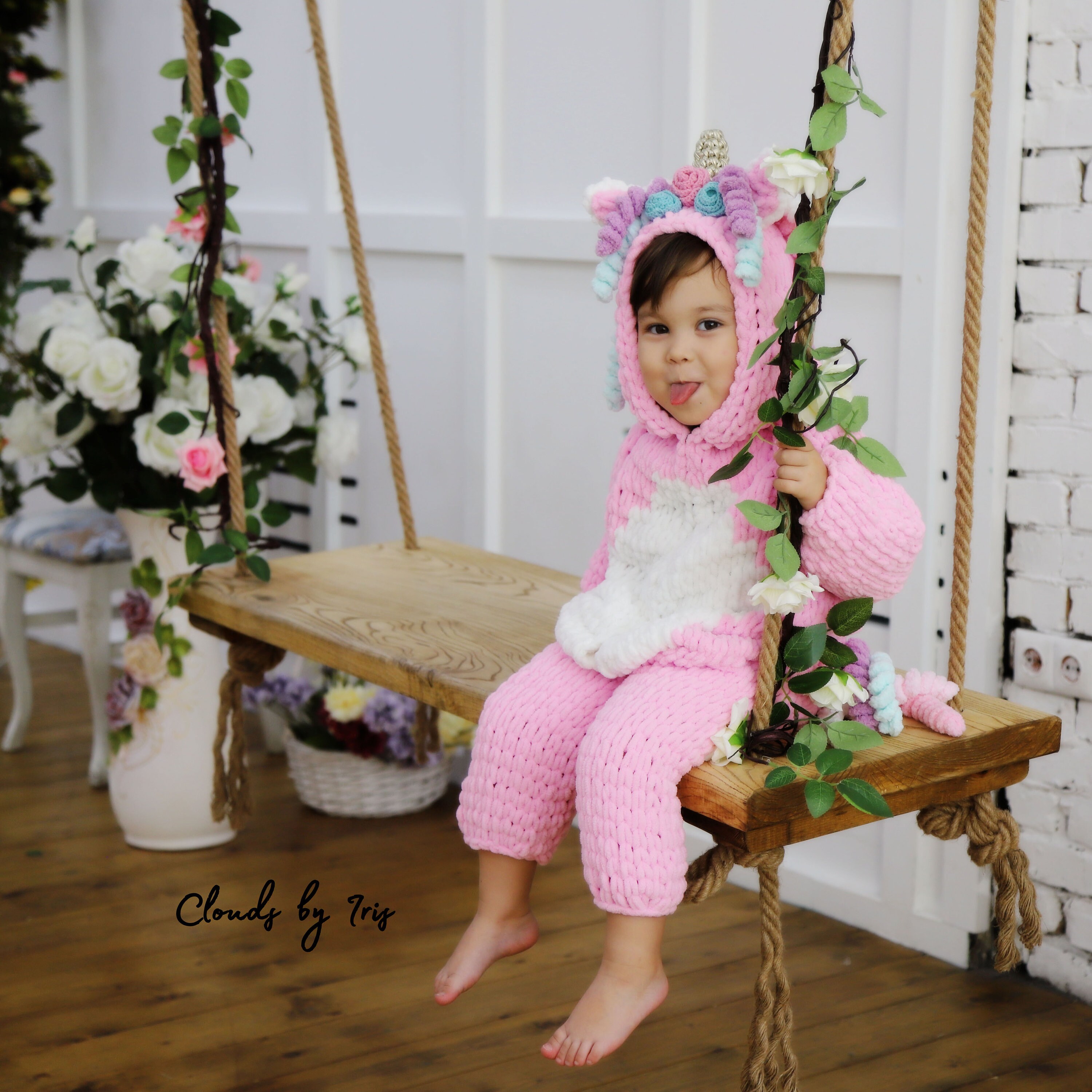 Kigurumi Unicorn Pattern Finger Knitting Pattern PDF - Etsy