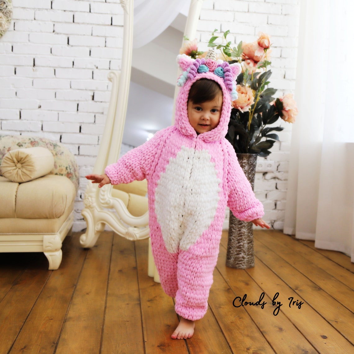 Kigurumi Unicorn Pattern Finger Knitting Pattern PDF - Etsy