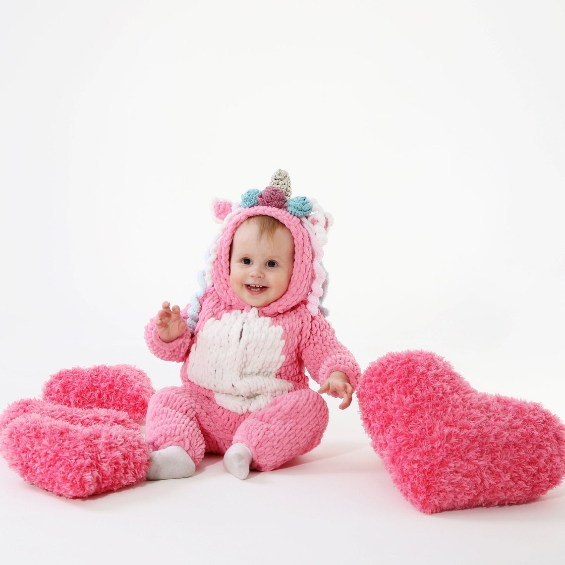 Kigurumi Unicorn Pattern Finger Knitting Pattern PDF - Etsy