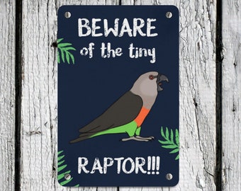 Beware of the Parrot, Sign - Etsy