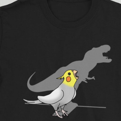 Goffin's Cockatoo T-rex T-shirt Dinosaur Parrot Tee Birb - Etsy