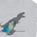 Turquoise Green Cheeked Conure T-rex T-shirt, Funny Parrot Tee, Bird ...