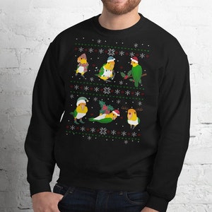 Caique Ugly Christmas Sweatshirt: Birb Meme Parrot Owner Gift - Etsy