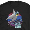 Pop Art Cockatiel T-shirt, Birb Memes Tee, Funny Parrot Apparel, Bird ...