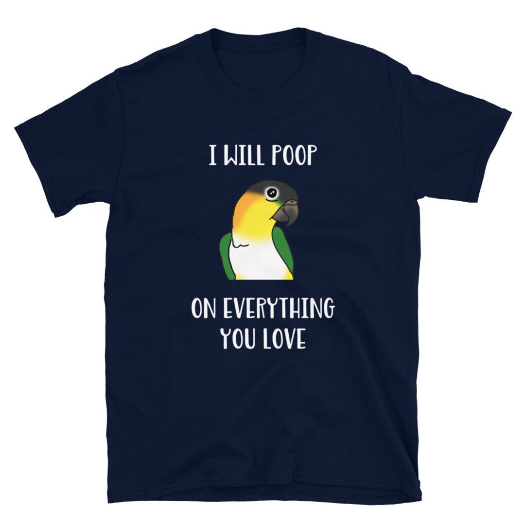 Funny Caique Parrot T-shirt: Birb Meme Apparel - Etsy