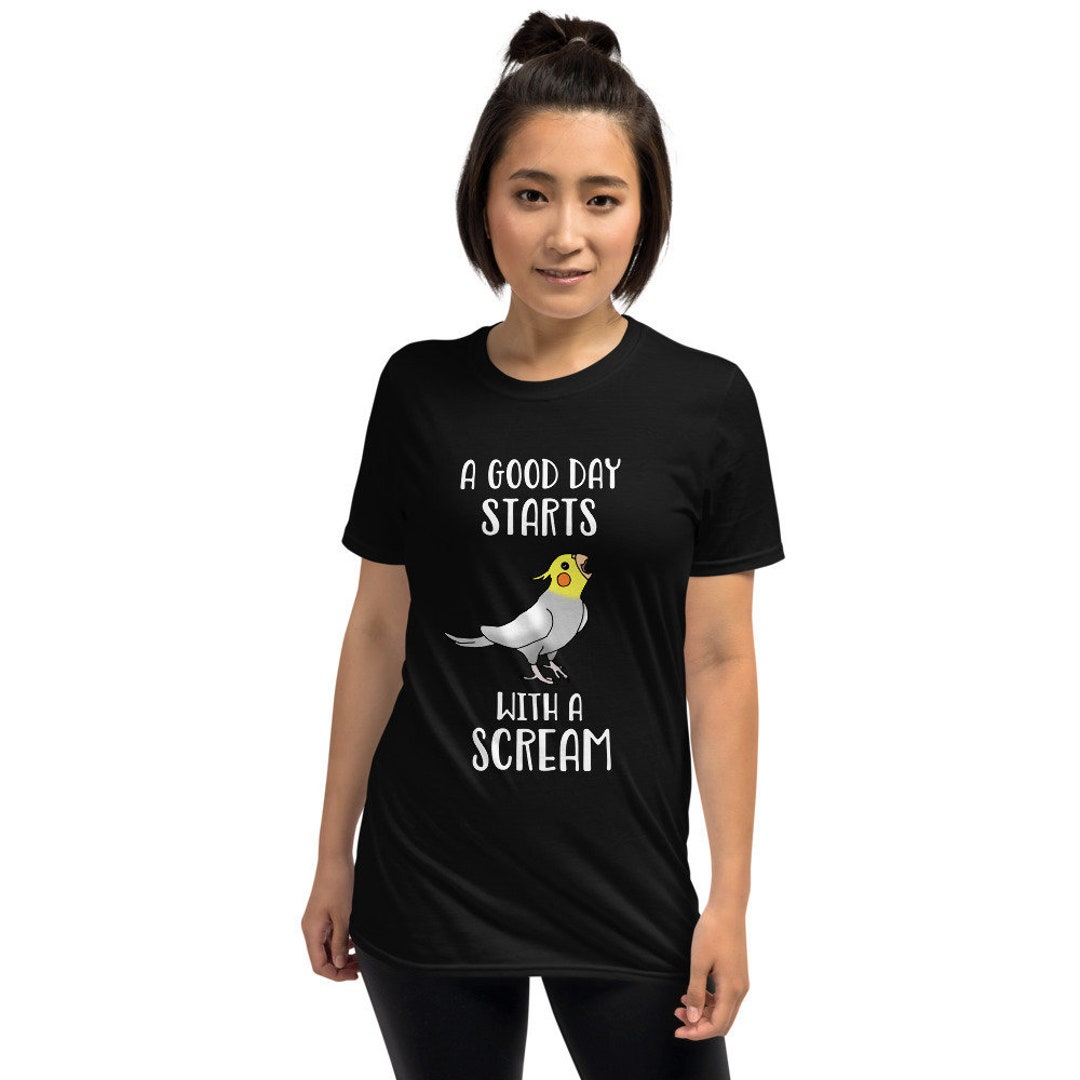 Scream Cockatiel T-shirt: Funny Birb Meme Parrot Lover Tee - Etsy