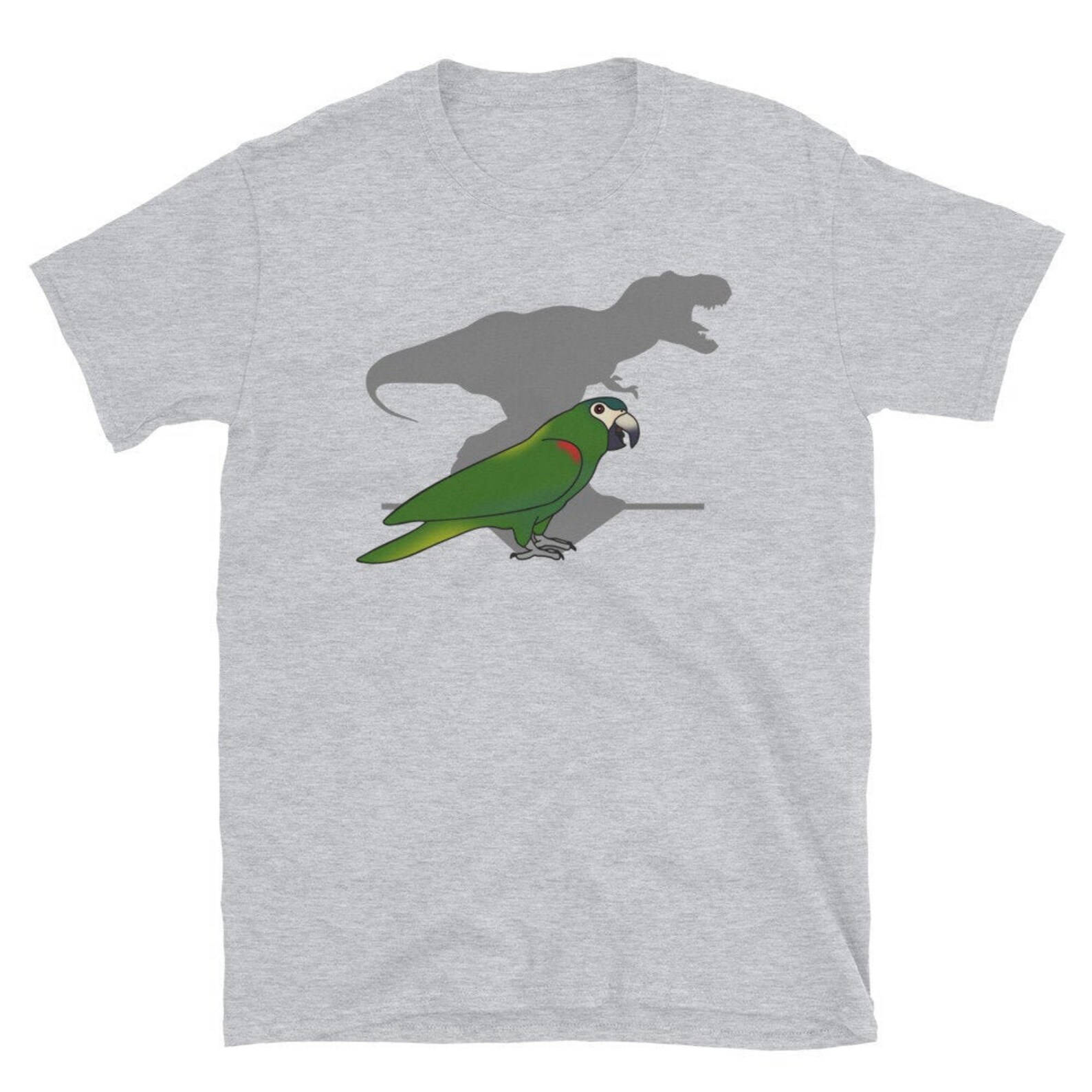 T-rex Hahn's Macaw T-shirt Funny Parrot Owner Tee Birb - Etsy
