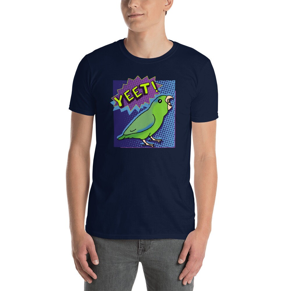 Green Parrotlet Screaming YEET T-shirt Parrot Lover Tee Bird - Etsy Canada