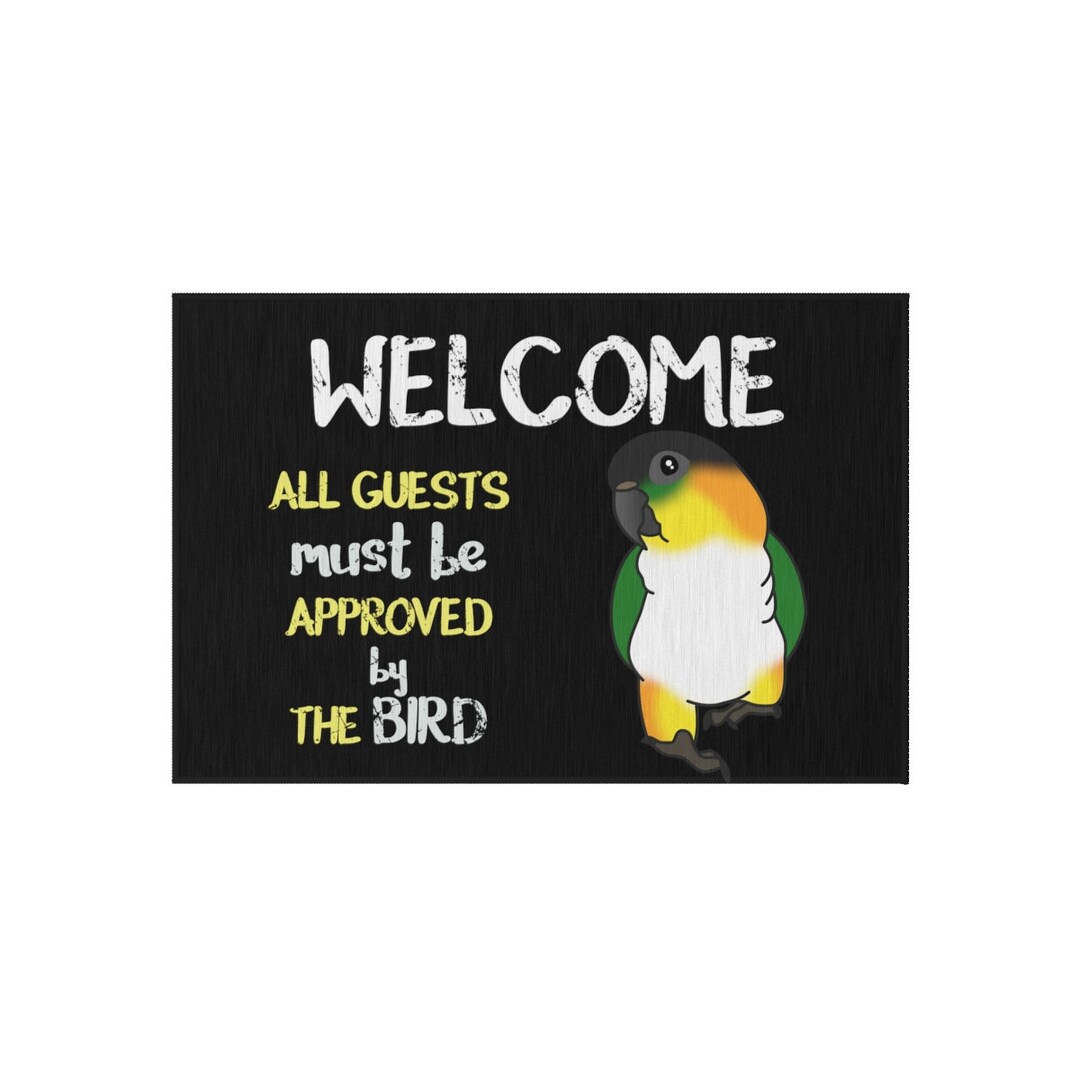 All Guests Must Be Approved by the Bird Doormat, Birb Memes Product ...
