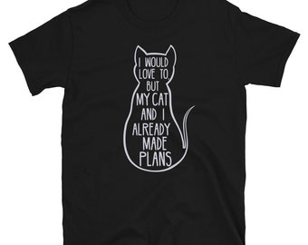 Introverted but Willing to Discuss Cats, Funny Introvert Tee, Gift for ...