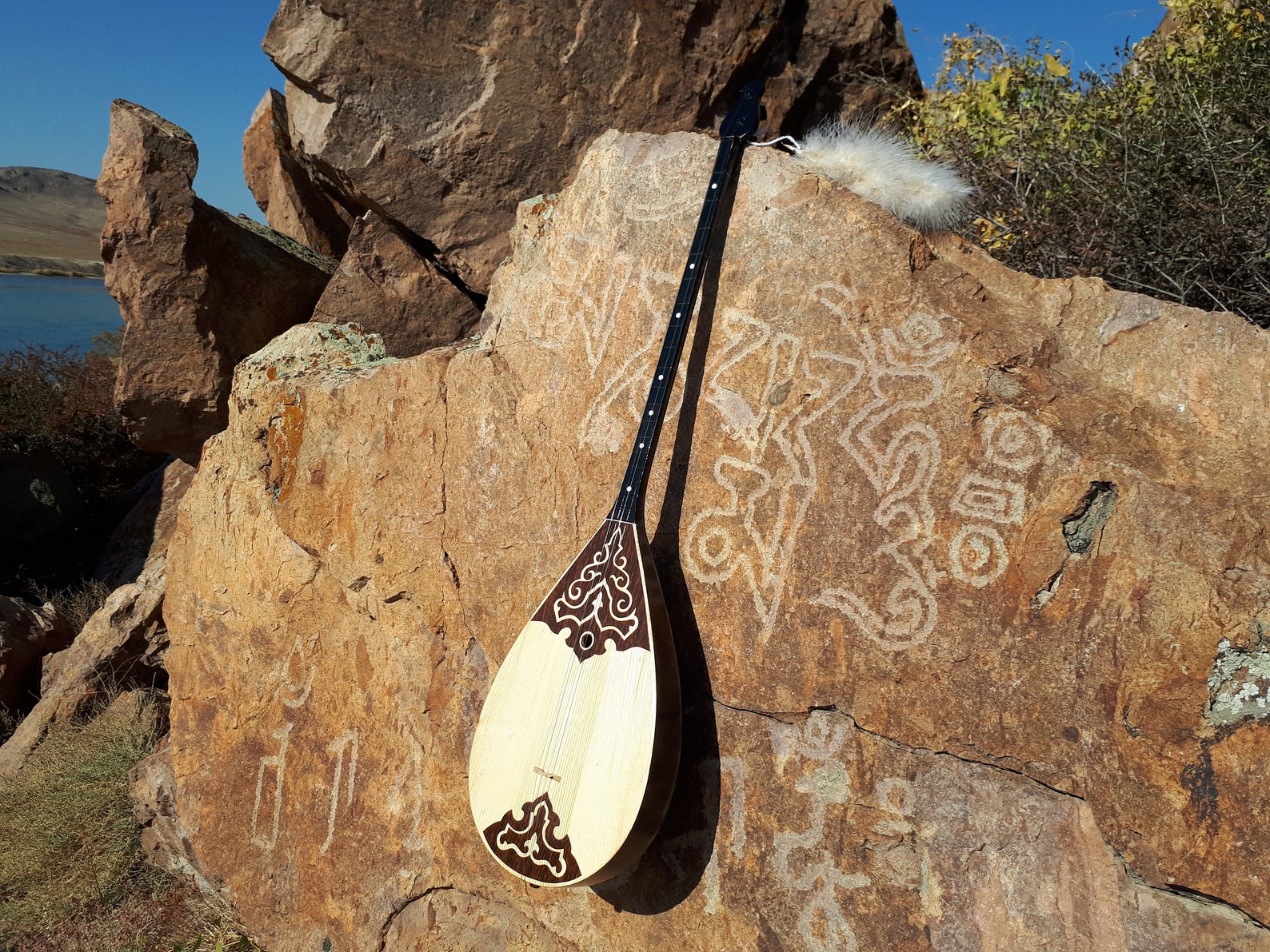 Dombra Royal exclusive work of the master folk instrument | Etsy