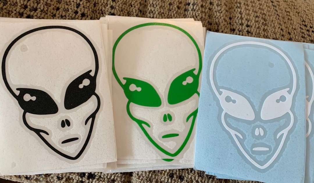Alien Vinyl Decals!!!alien Decal UFO Decal Alien Sticker UFO Sticker ...
