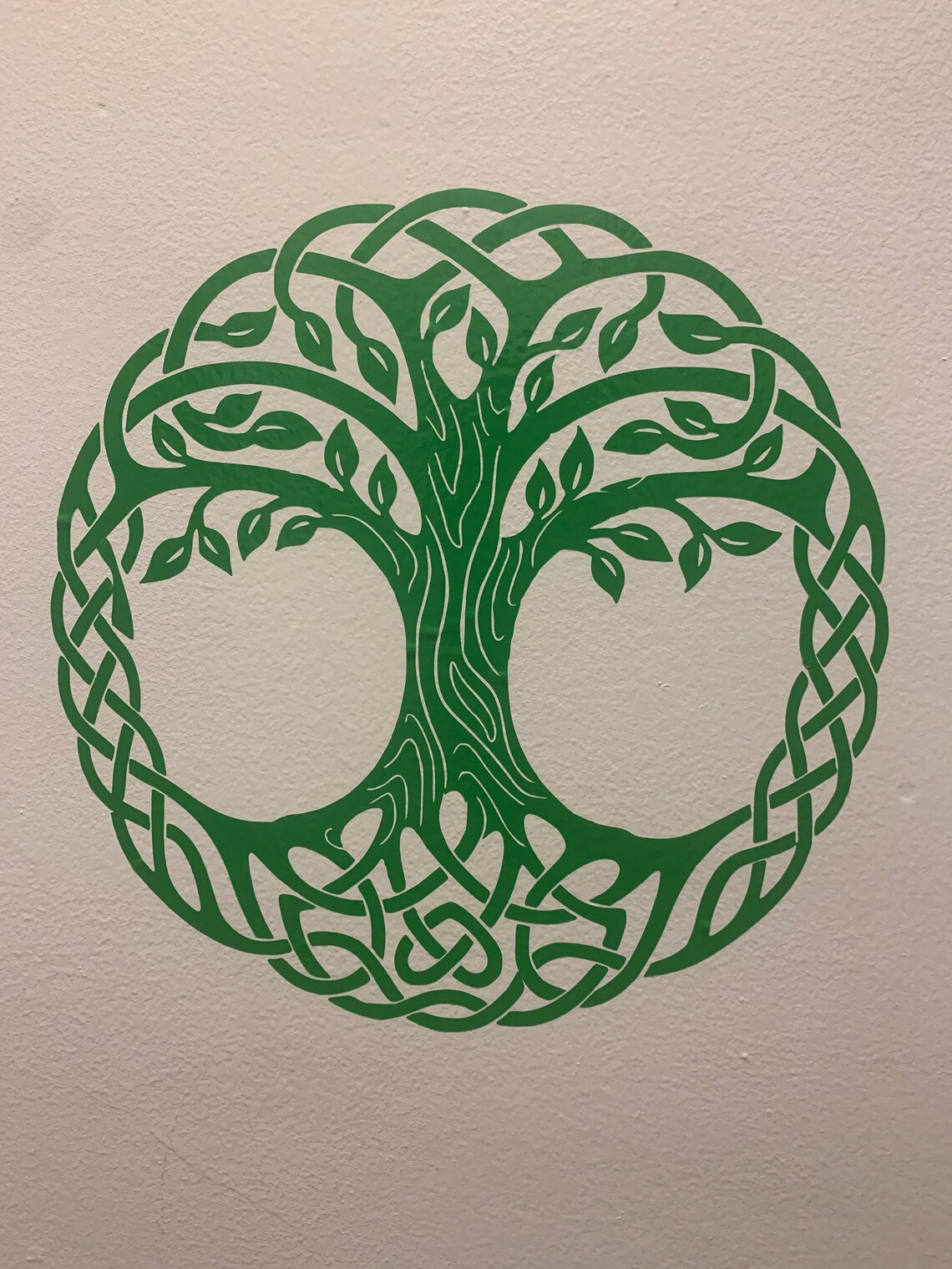 Life Tree Circle Vinyl Decal Tree of Life Circle Vinyl Decal - Etsy