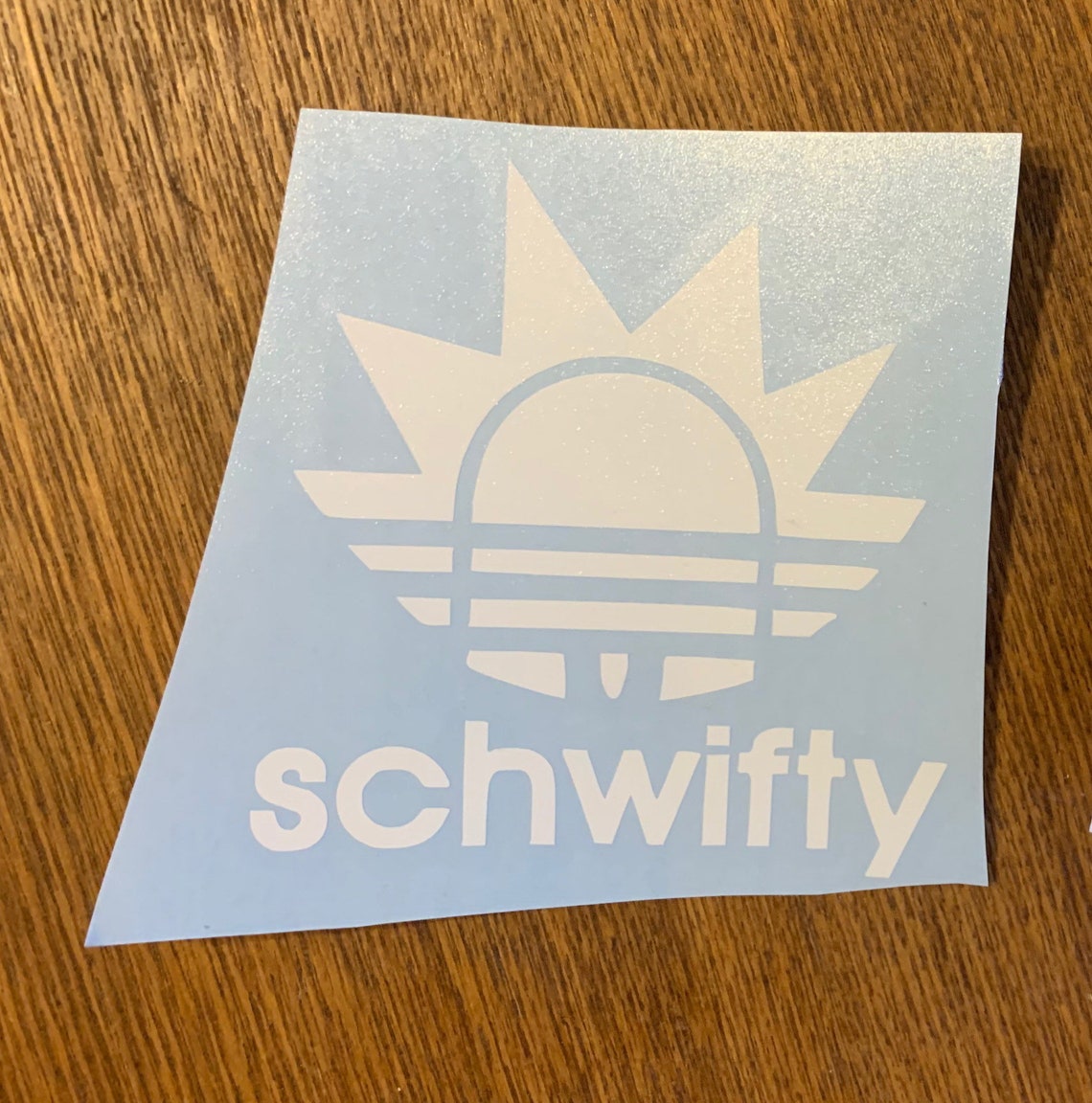 Schwifty Vinyl Decal Sticker Get Schwifty Groovy Style Vinyl - Etsy