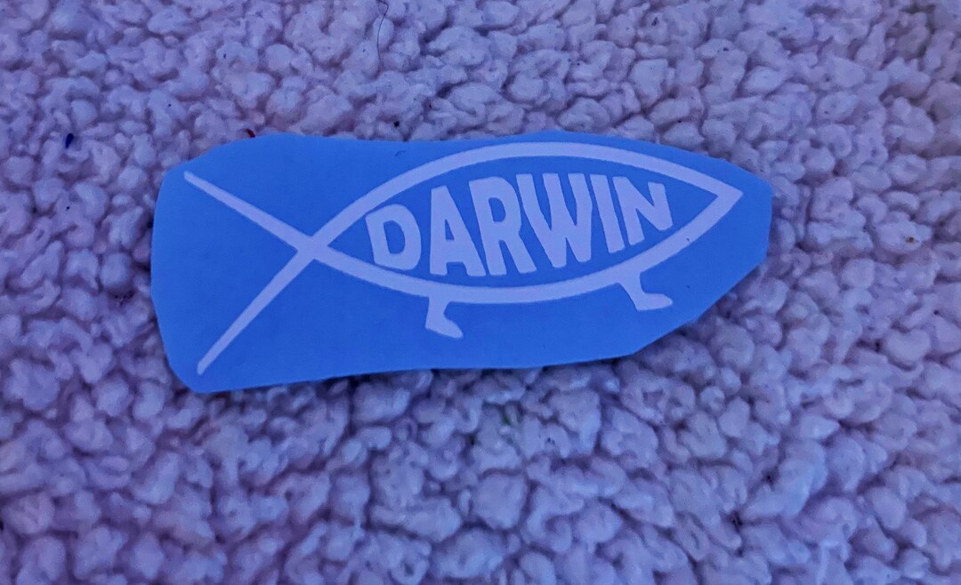 Darwin Evolution Fish Vinyl Decal Sticker DARWIN FISH Vinyl Decal Car ...