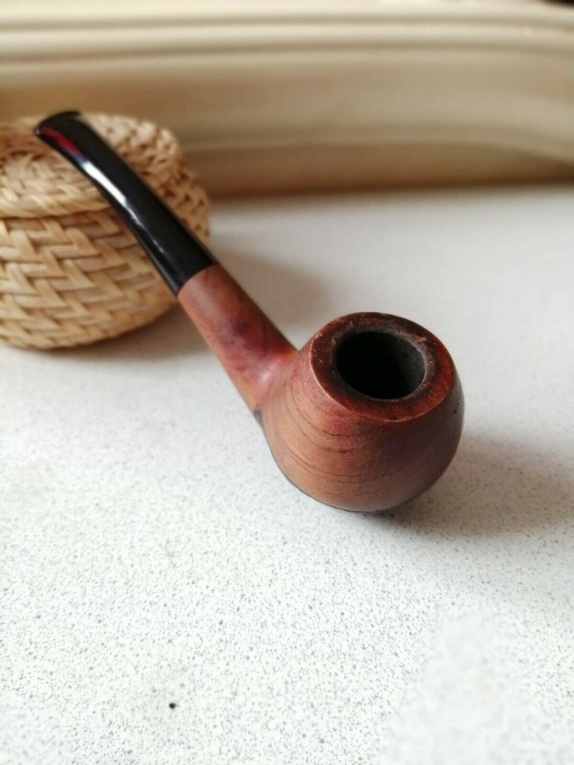 Handmade wooden pipe Wooden smoking pipe with pattern Tobacco | Etsy