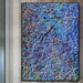 ORIGINAL Large Jackson Pollock Style Painting, Large Red String Wall ...
