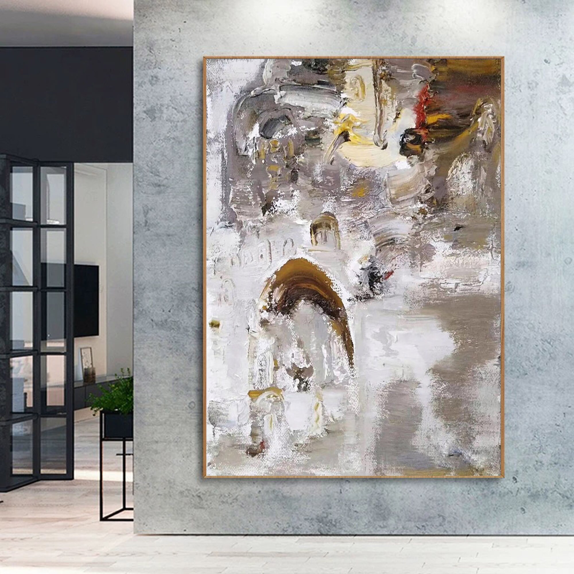 Large Abstract Painting Large abstract art huge art living | Etsy