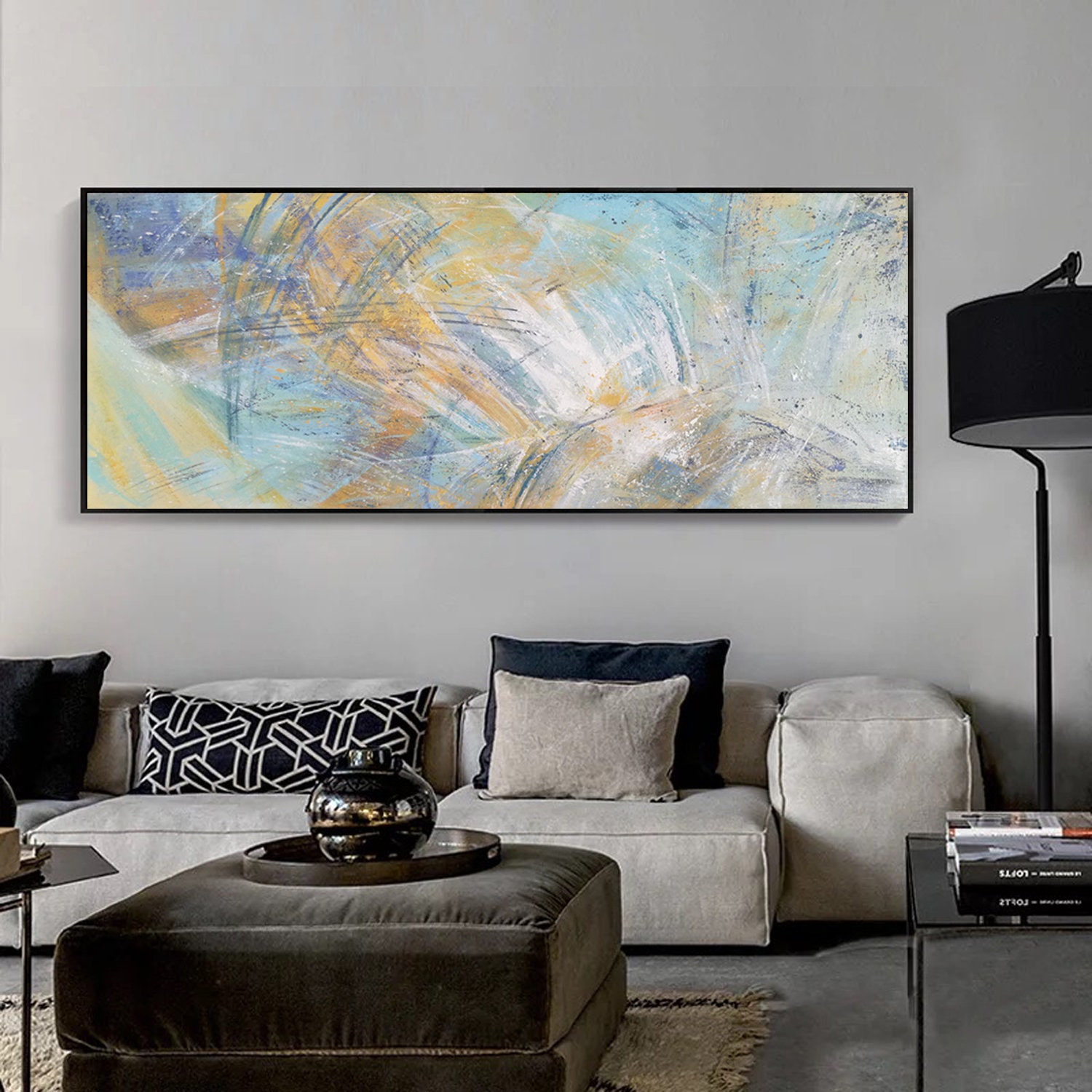 Abstract painting abstract wall art large painting large | Etsy