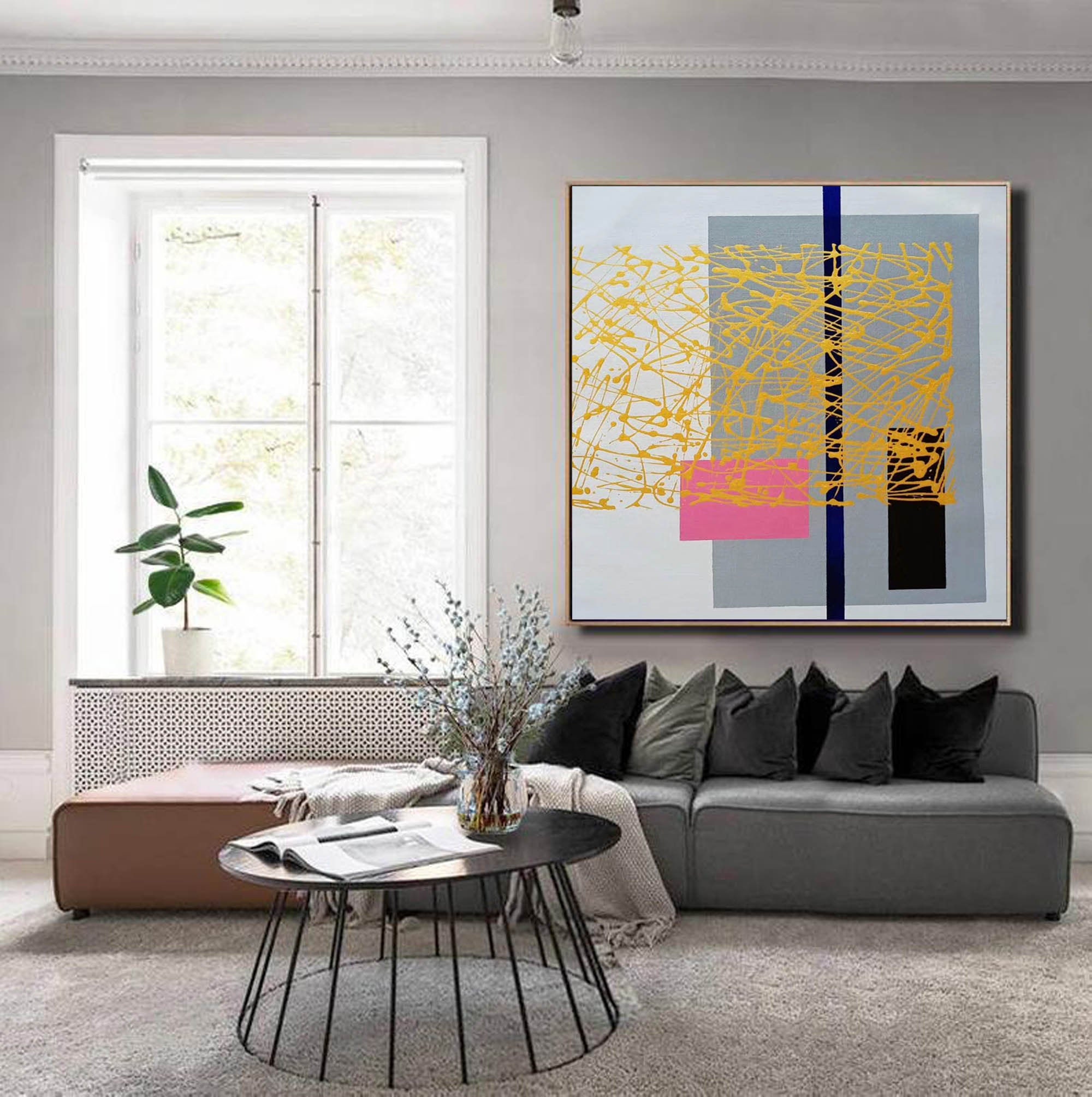 Large Wall Art, Modern Abstract Art, Contemporary Art, Painting ...