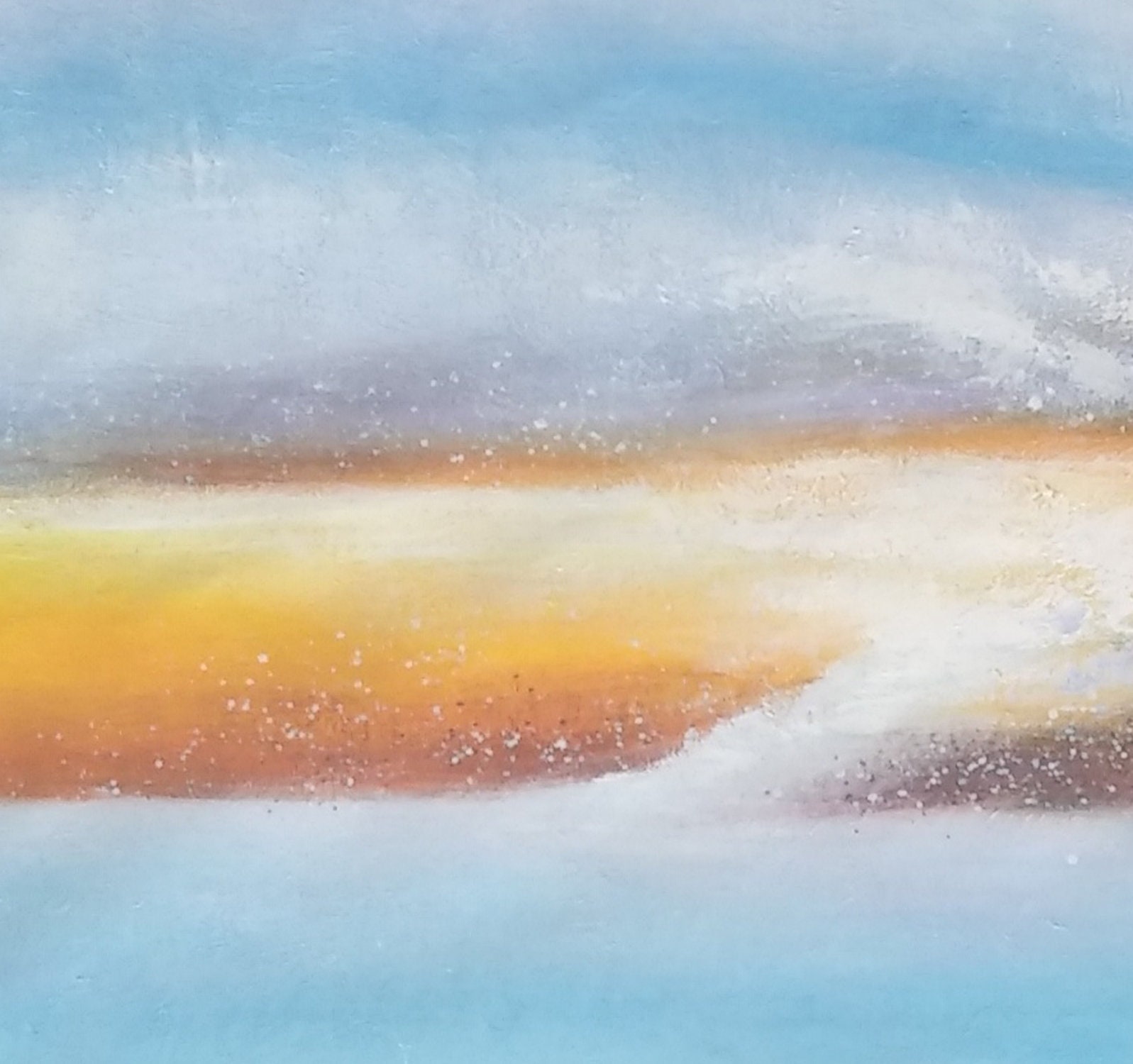 Panoramic Art Abstract Painting Modern Abstract Art Large | Etsy