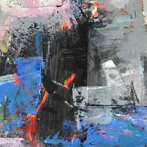 Large-scale Abstract Painting, Contemporary Art Abstract Decoration ...